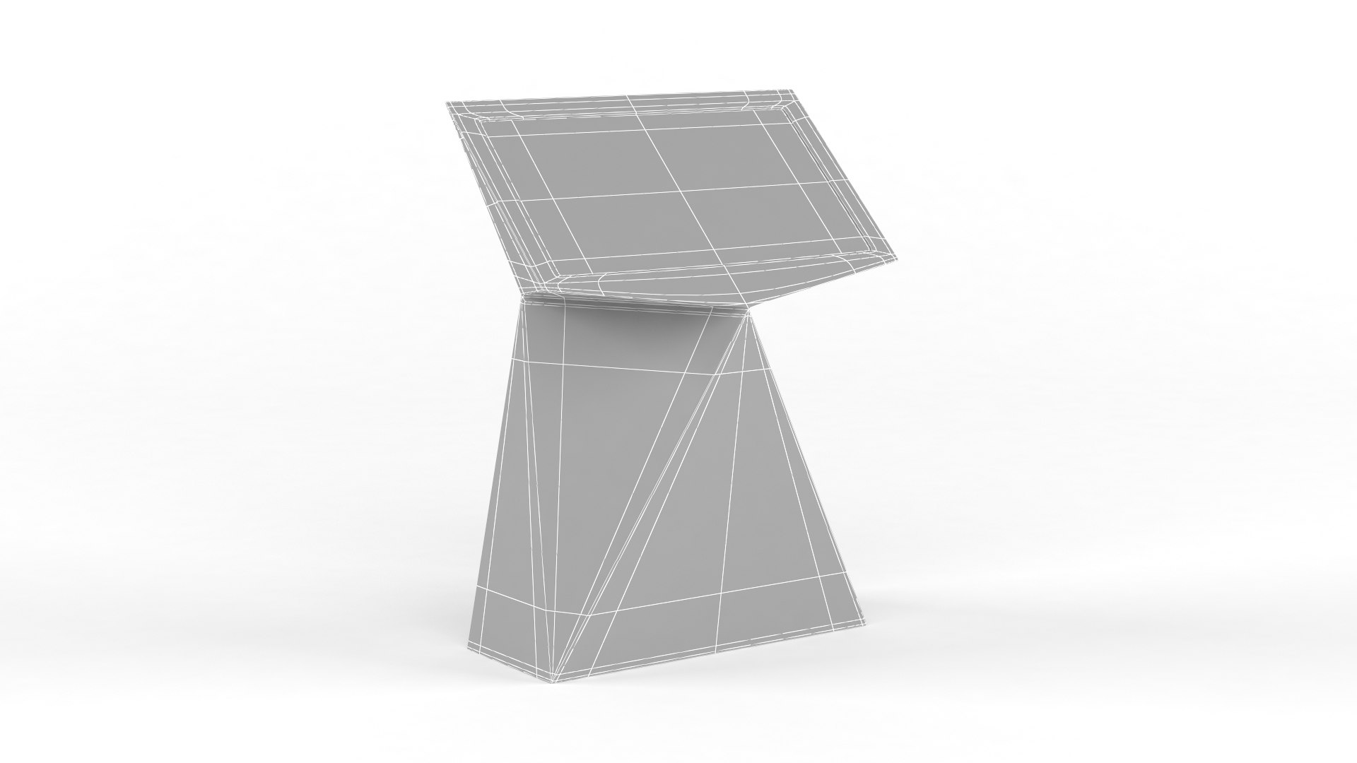 Electronic Kiosk 3D - TurboSquid 2214361