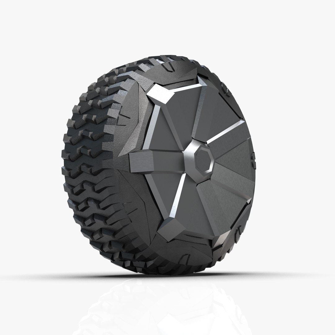3D Truck Wheel Model - TurboSquid 2272839