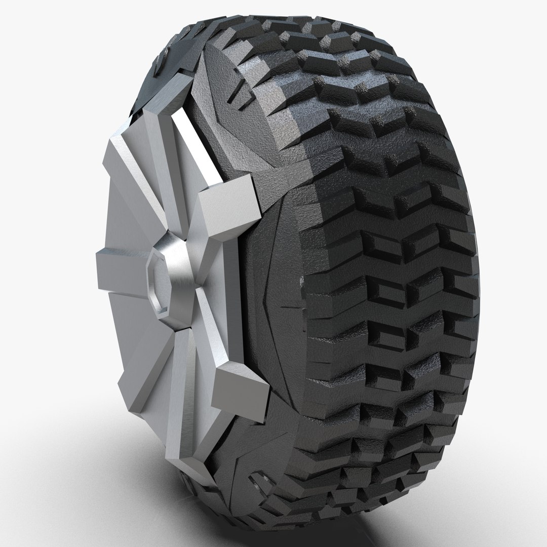 3D Truck Wheel Model - TurboSquid 2272839