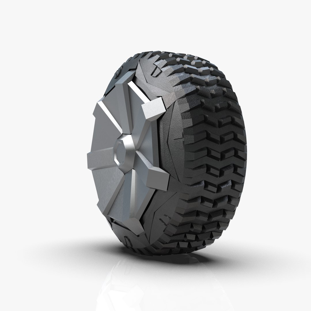 3D Truck Wheel Model - TurboSquid 2272839