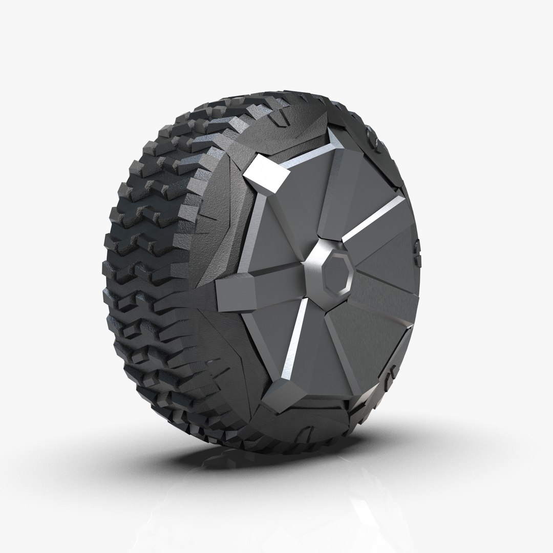 3D Truck Wheel Model - TurboSquid 2272839