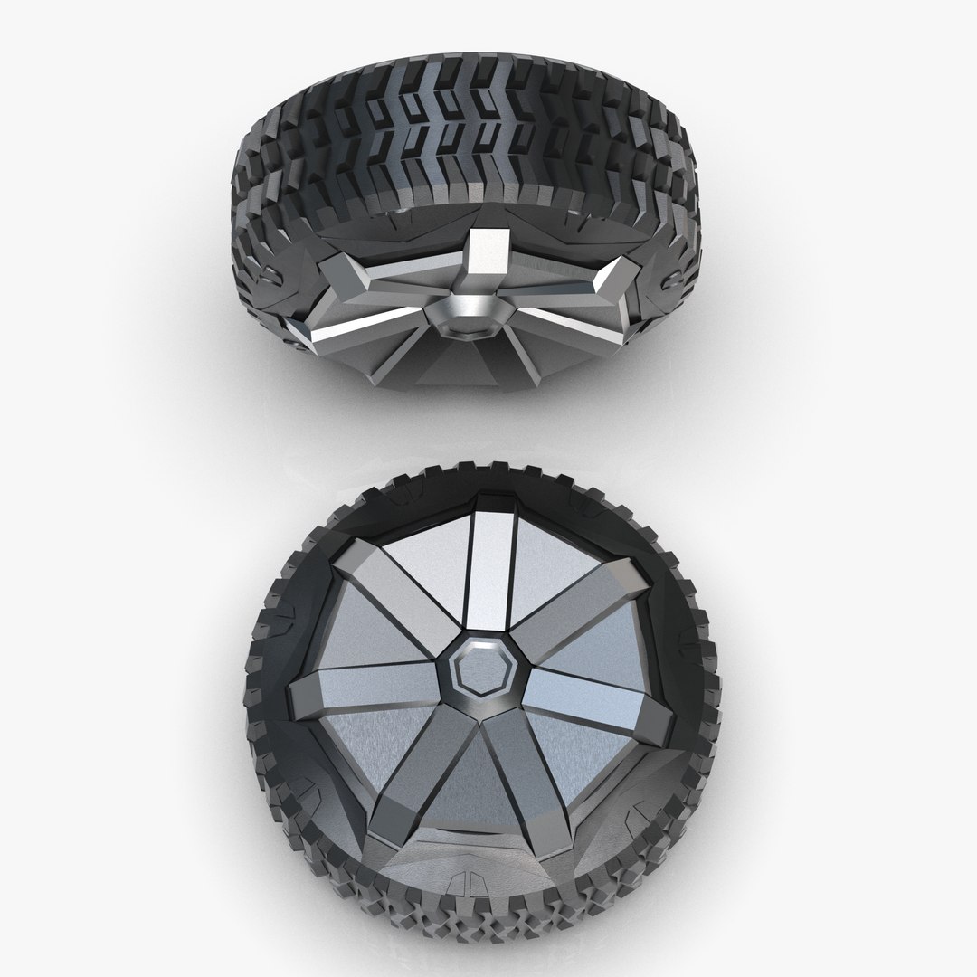 3D Truck Wheel Model - TurboSquid 2272839