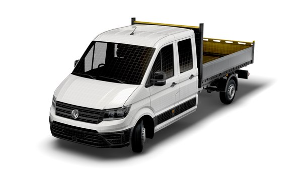 Crafter double cab tipper 3D model - TurboSquid 1695573