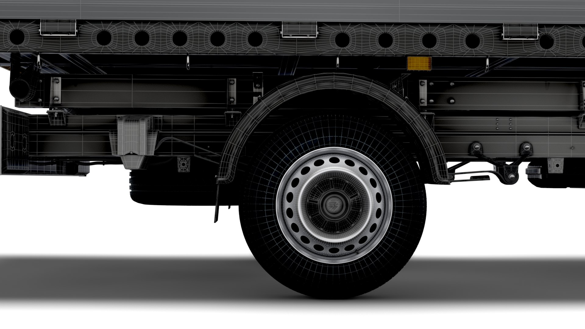 Crafter Double Cab Tipper 3D Model - TurboSquid 1695573