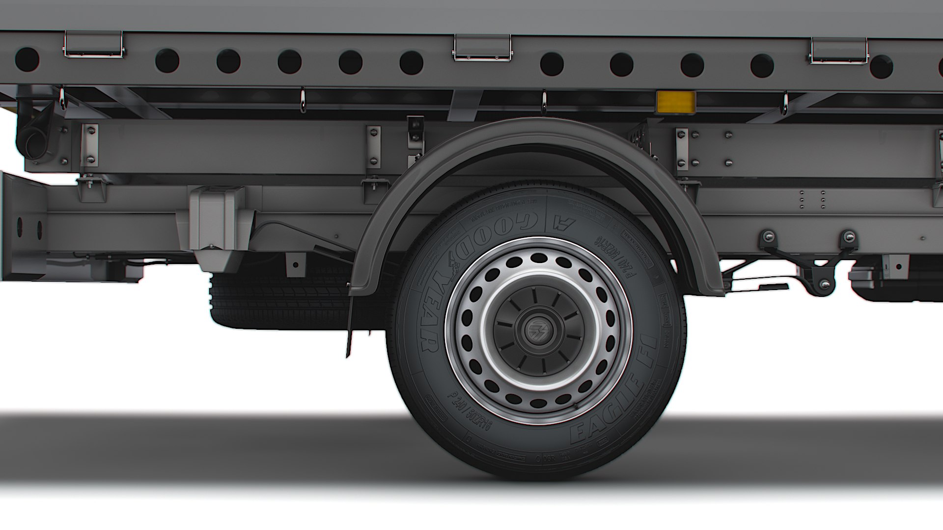 Crafter Double Cab Tipper 3D Model - TurboSquid 1695573