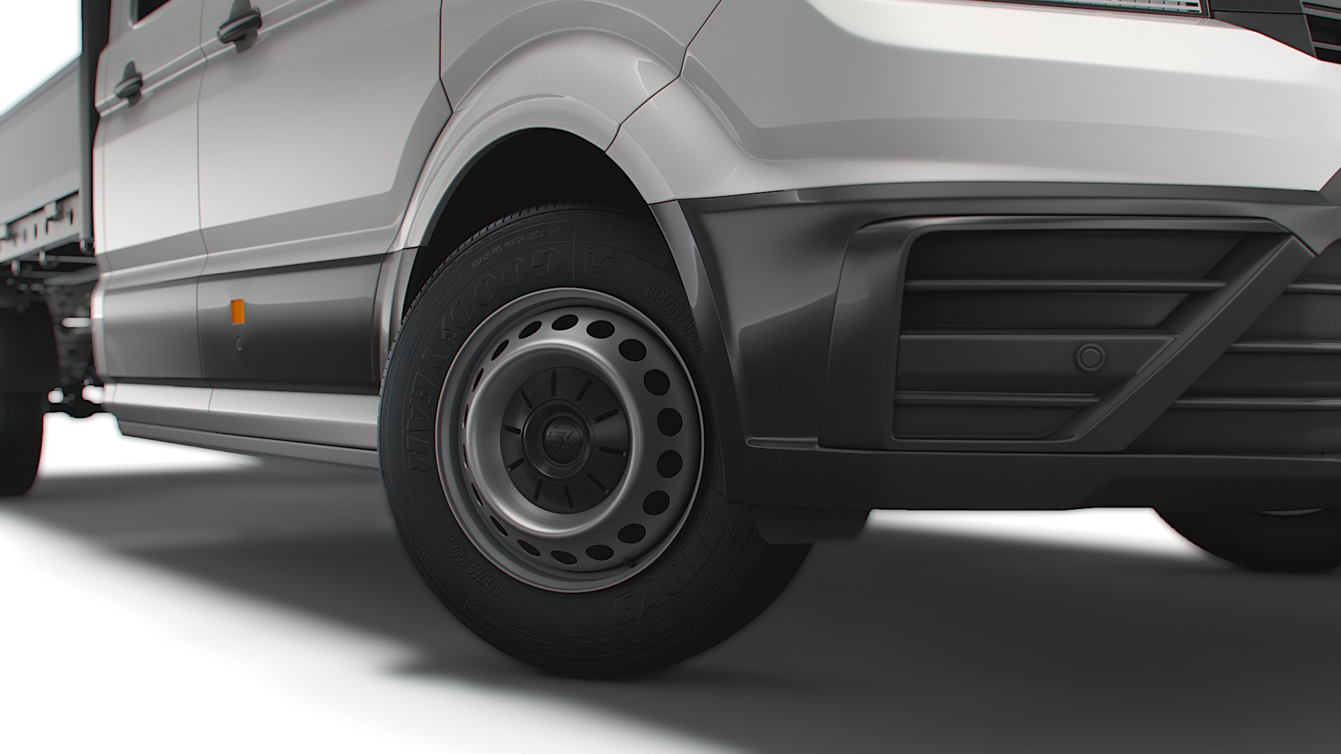 Crafter Double Cab Tipper 3D Model - TurboSquid 1695573