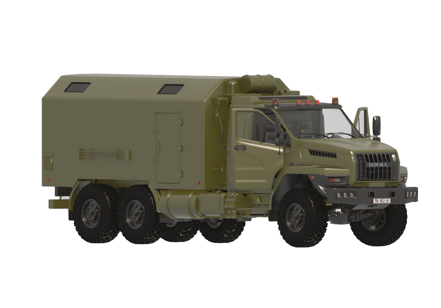 Ural Next Military 3D - TurboSquid 1983421