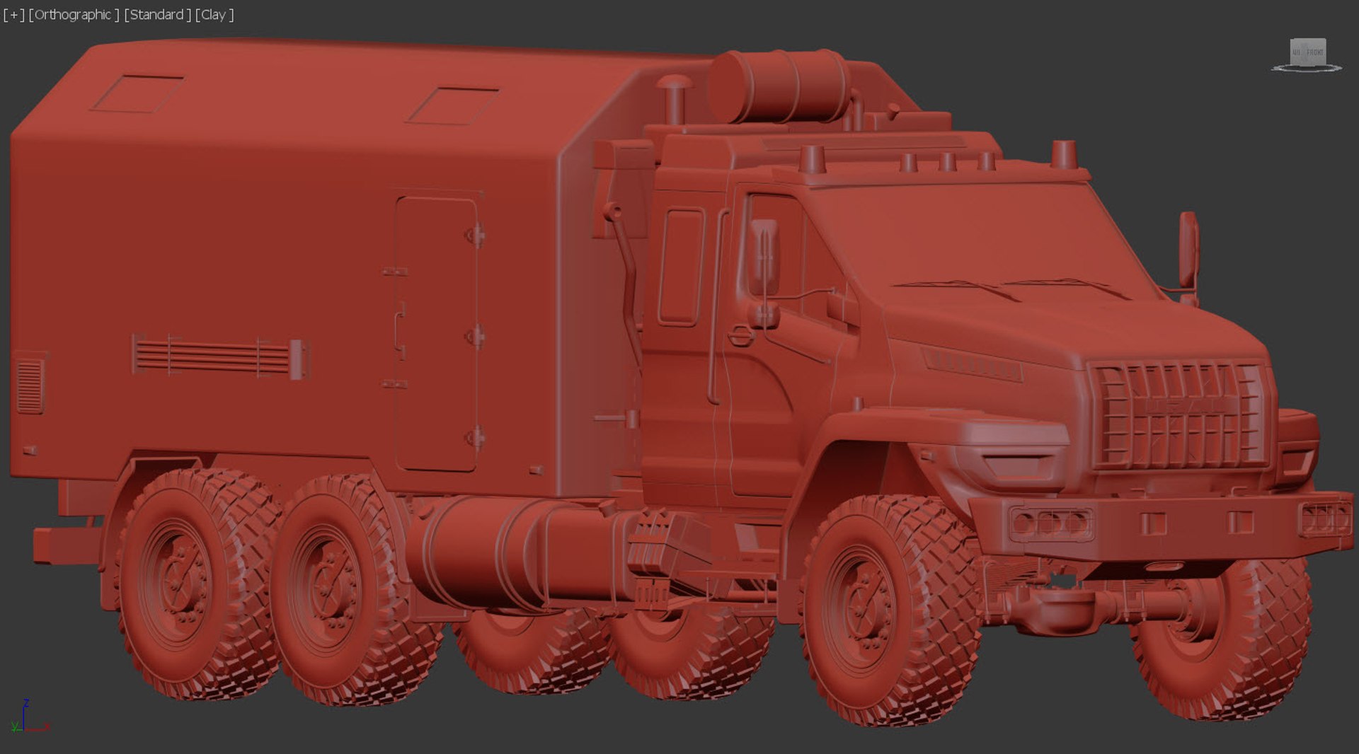Ural Next Military 3D - TurboSquid 1983421