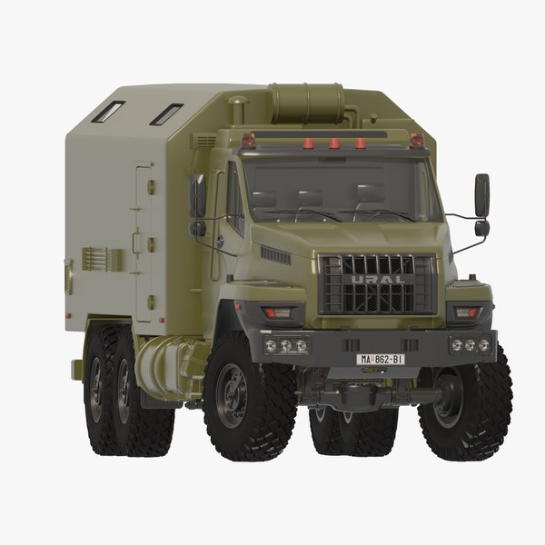 Ural Next military 3D - TurboSquid 1983421