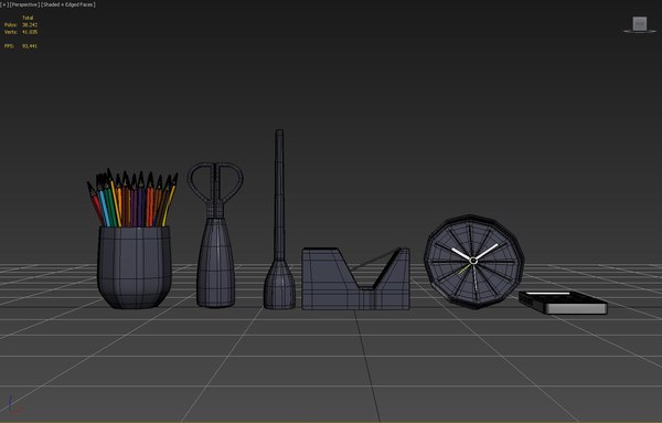 Lexon 디자인 사무용품 3D 모델 - TurboSquid 891025