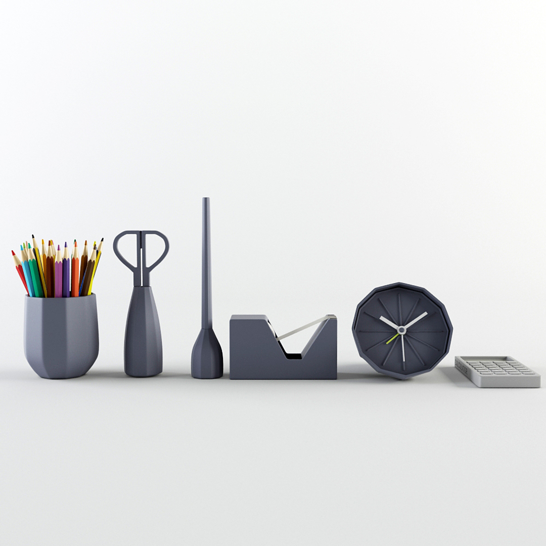 Lexon 디자인 사무용품 3D 모델 - TurboSquid 891025