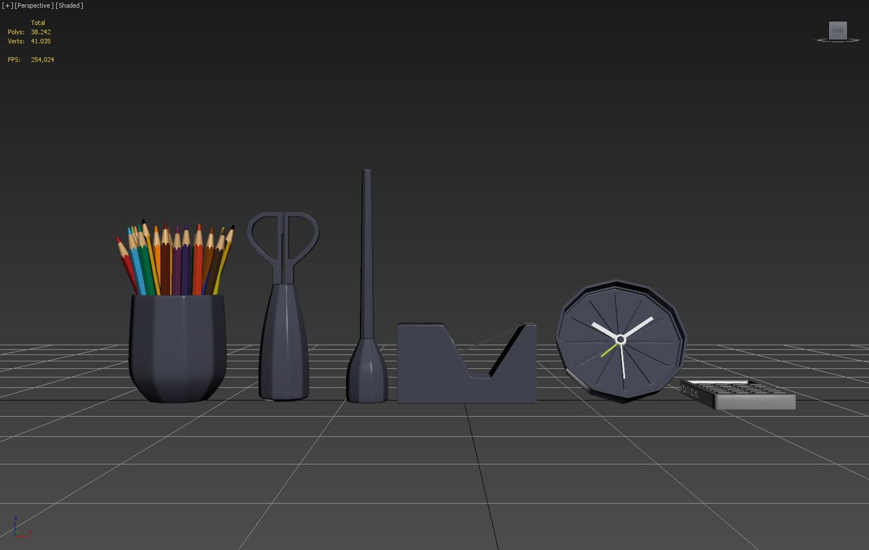 Lexon 디자인 사무용품 3D 모델 - TurboSquid 891025