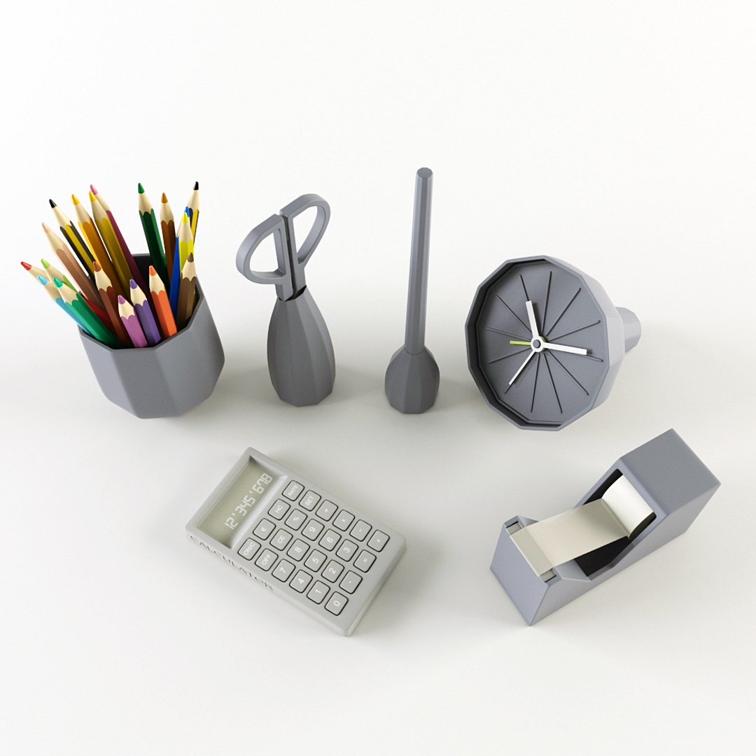 Lexon 디자인 사무용품 3D 모델 - TurboSquid 891025