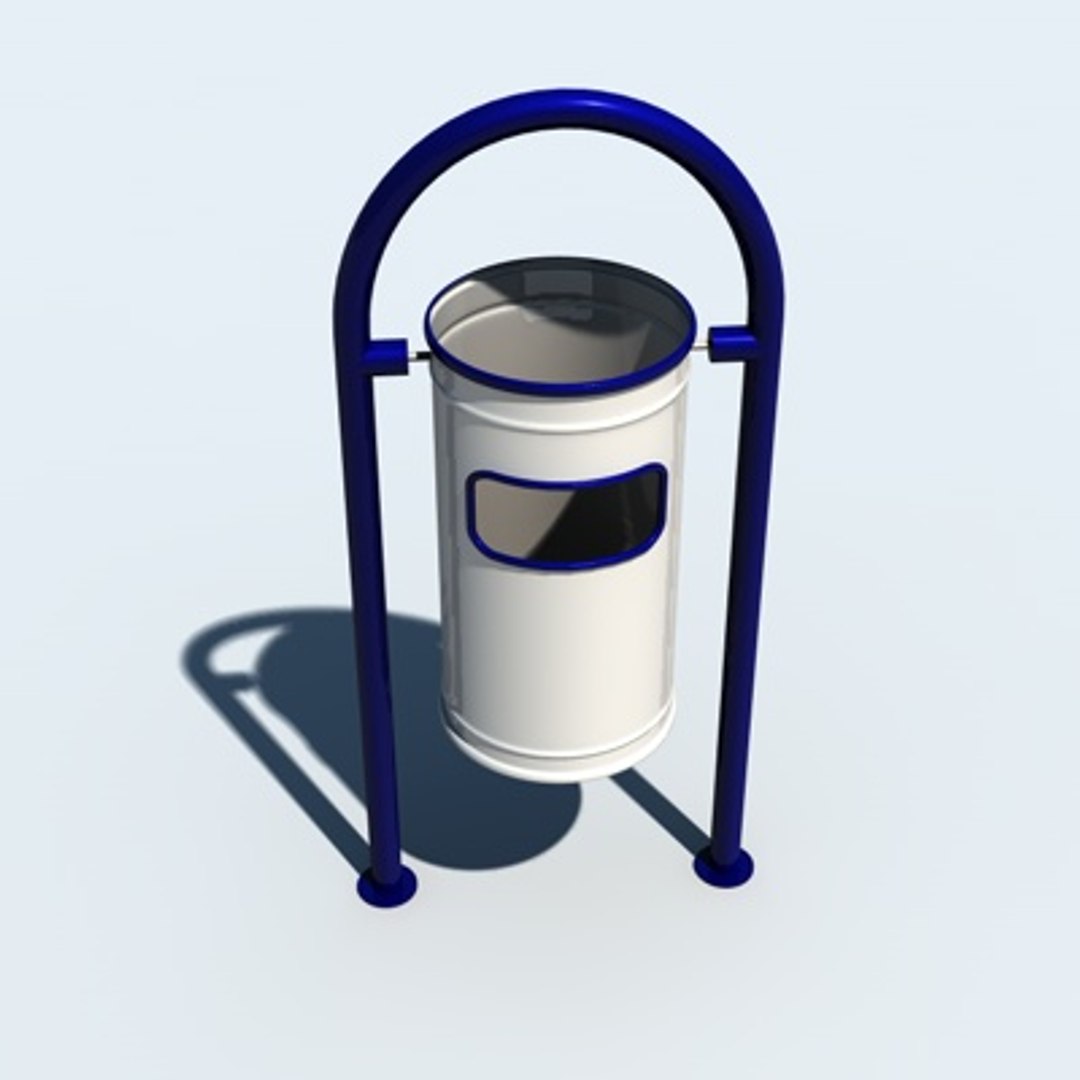 3d Trash Boxes Model