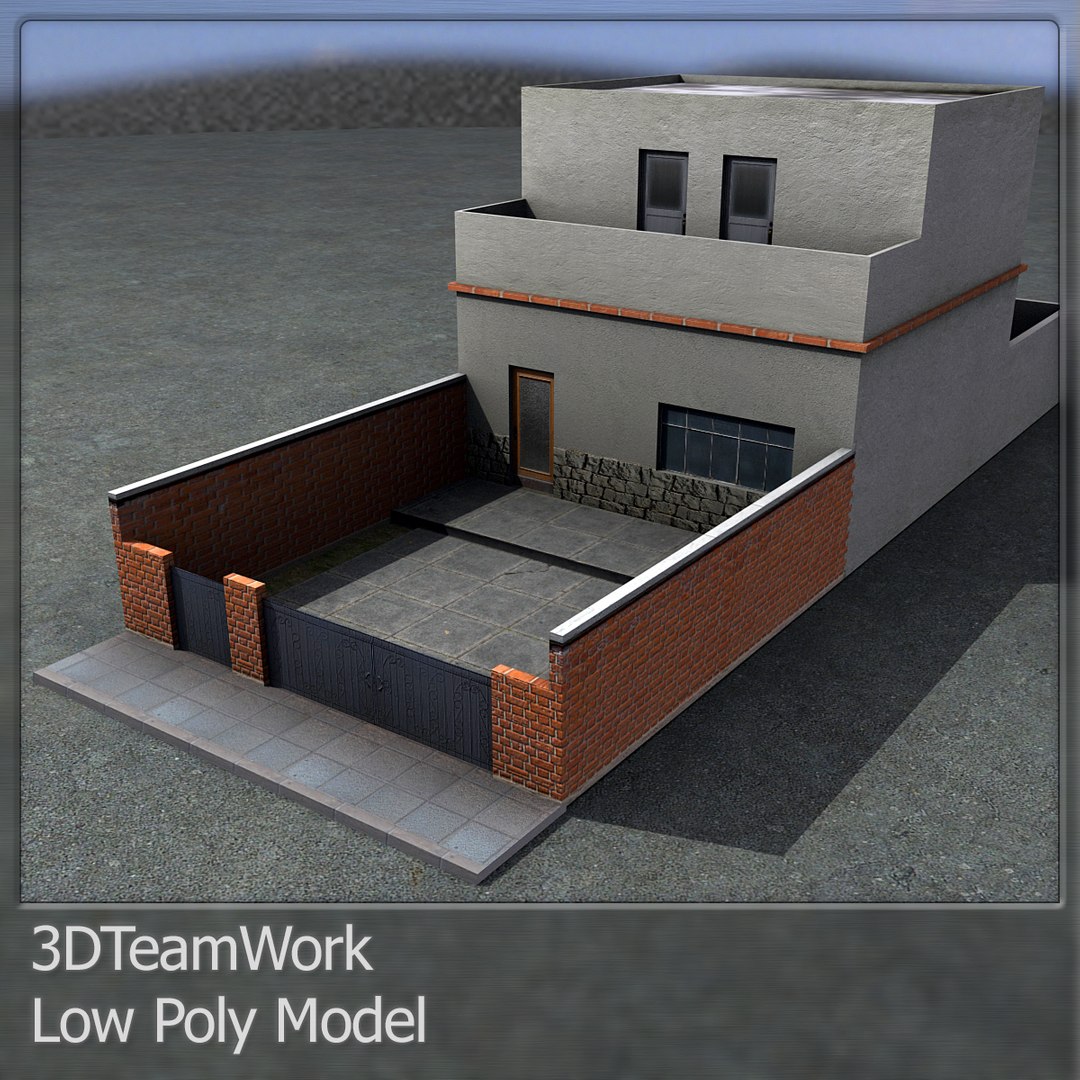 3d 3ds Building 001