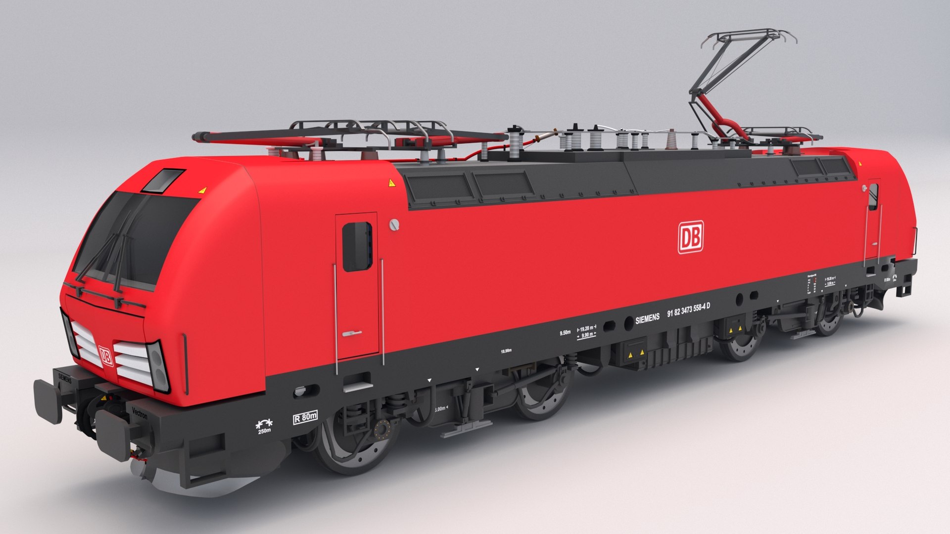 Siemens vectron db 3D model - TurboSquid 1635083