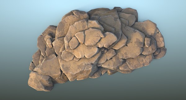 Realistic set rock formations 3D - TurboSquid 1167406