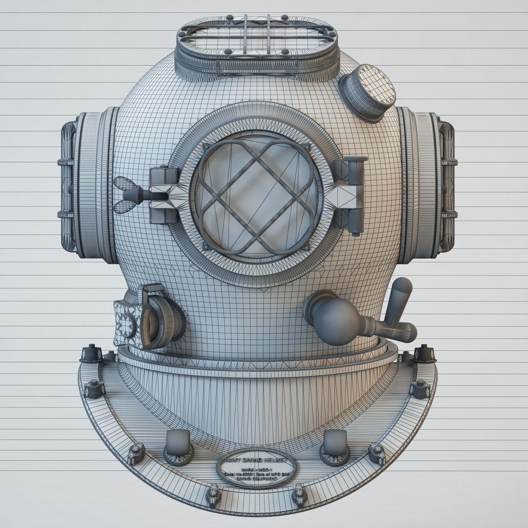max navy diving helmet 02