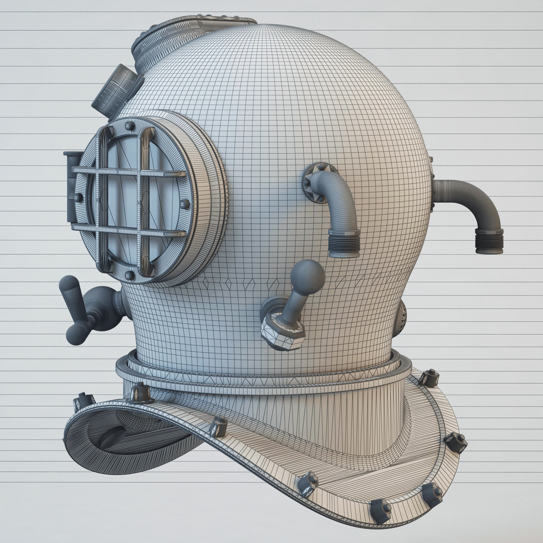 max navy diving helmet 02