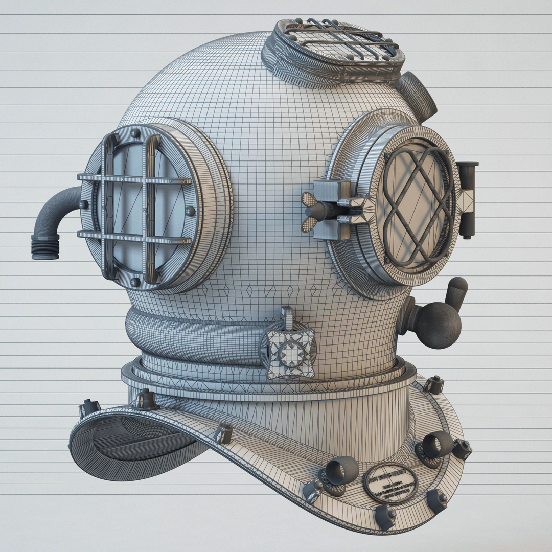 max navy diving helmet 02