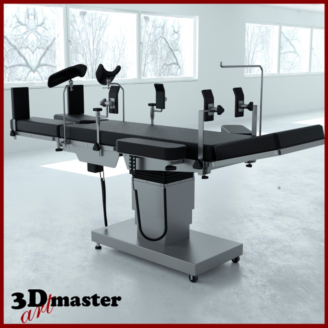 3D model medical surgical table - TurboSquid 1216608