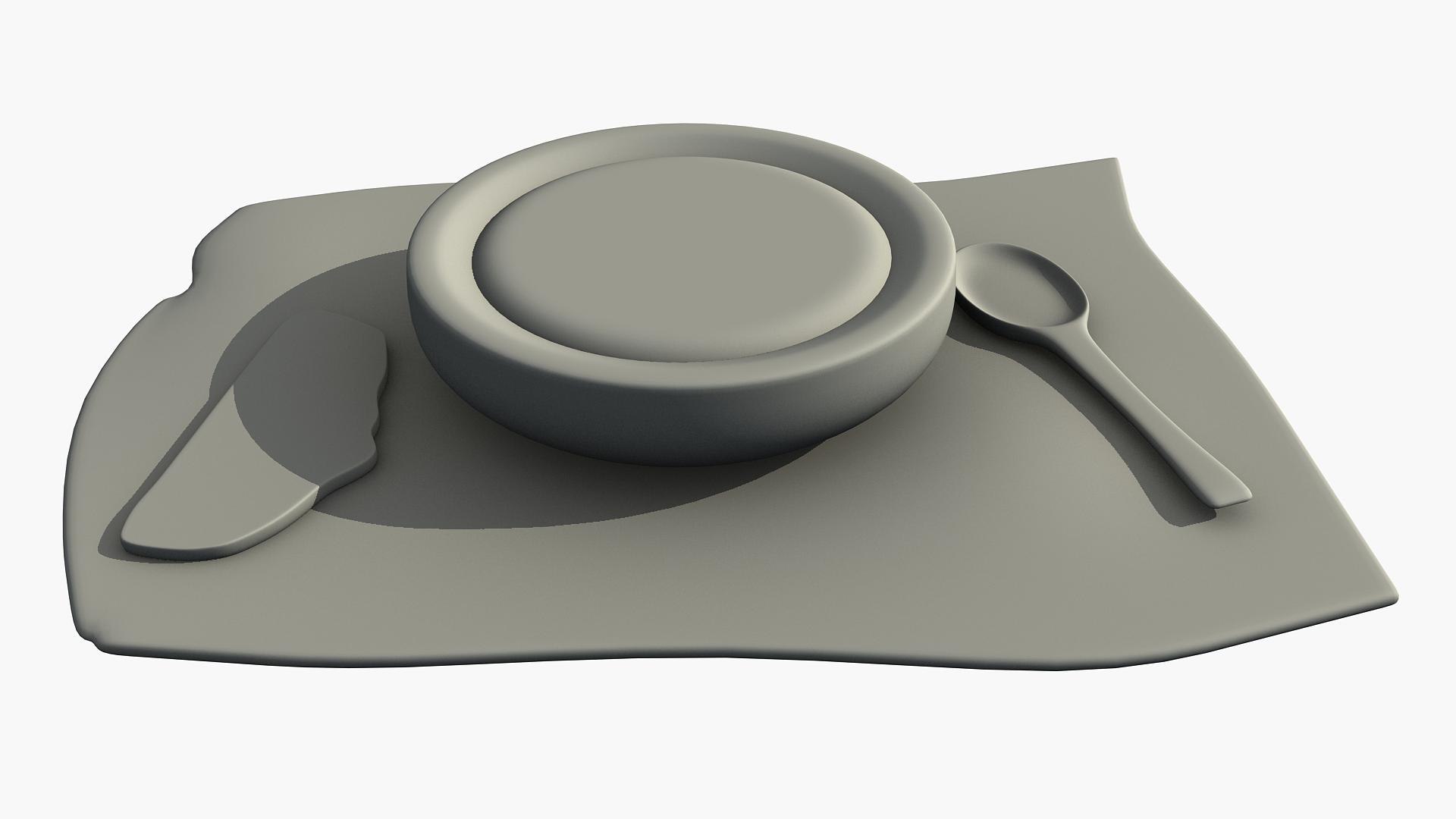 Soup Model - TurboSquid 2040878