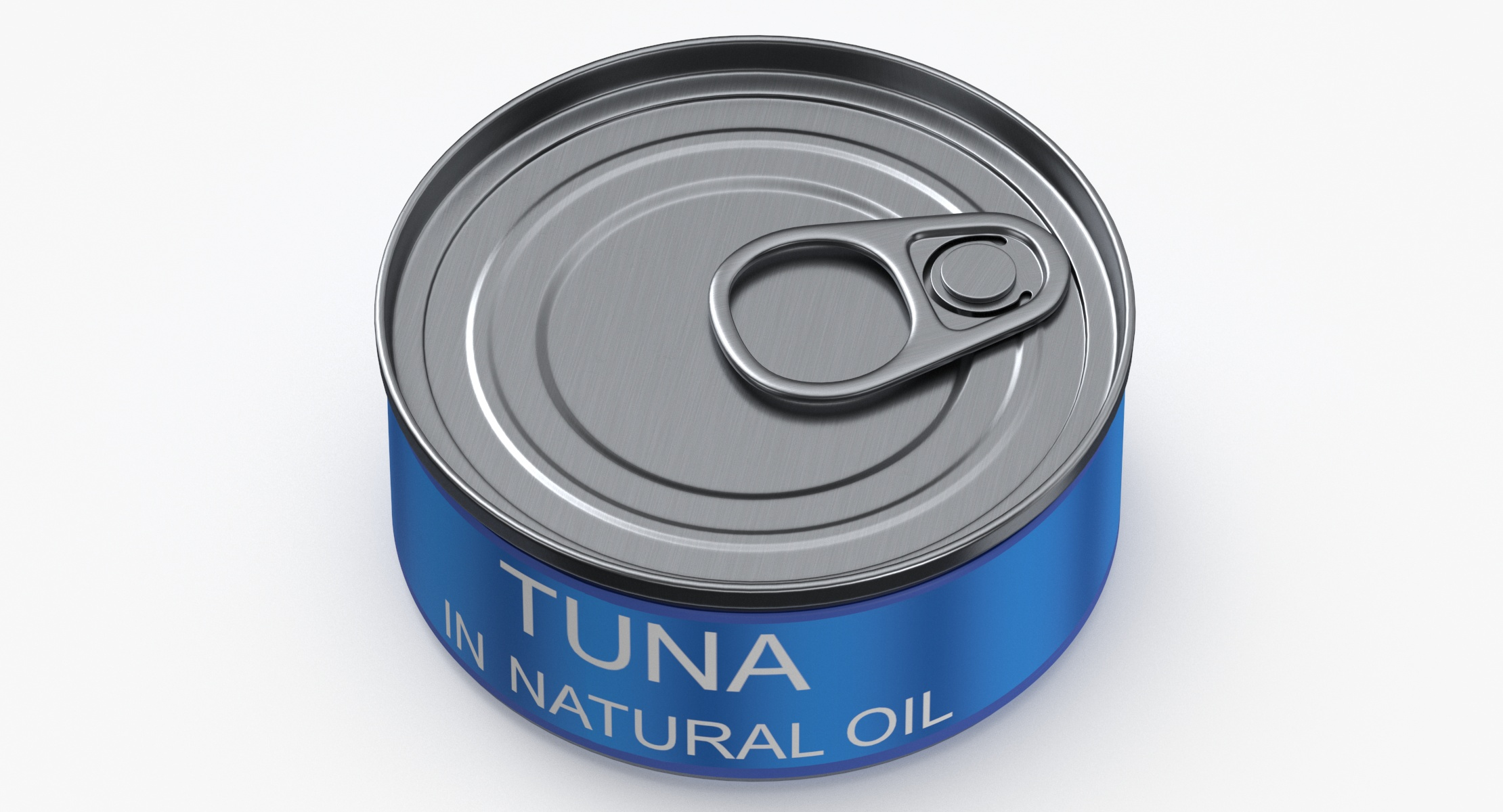 3D Canned Tuna Blank and Generic Label - TurboSquid 2002631
