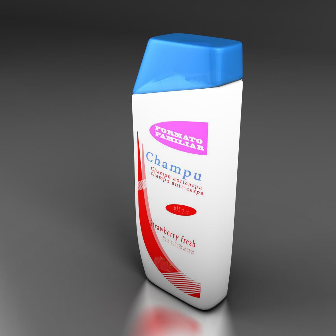 Shampoo 3d Model