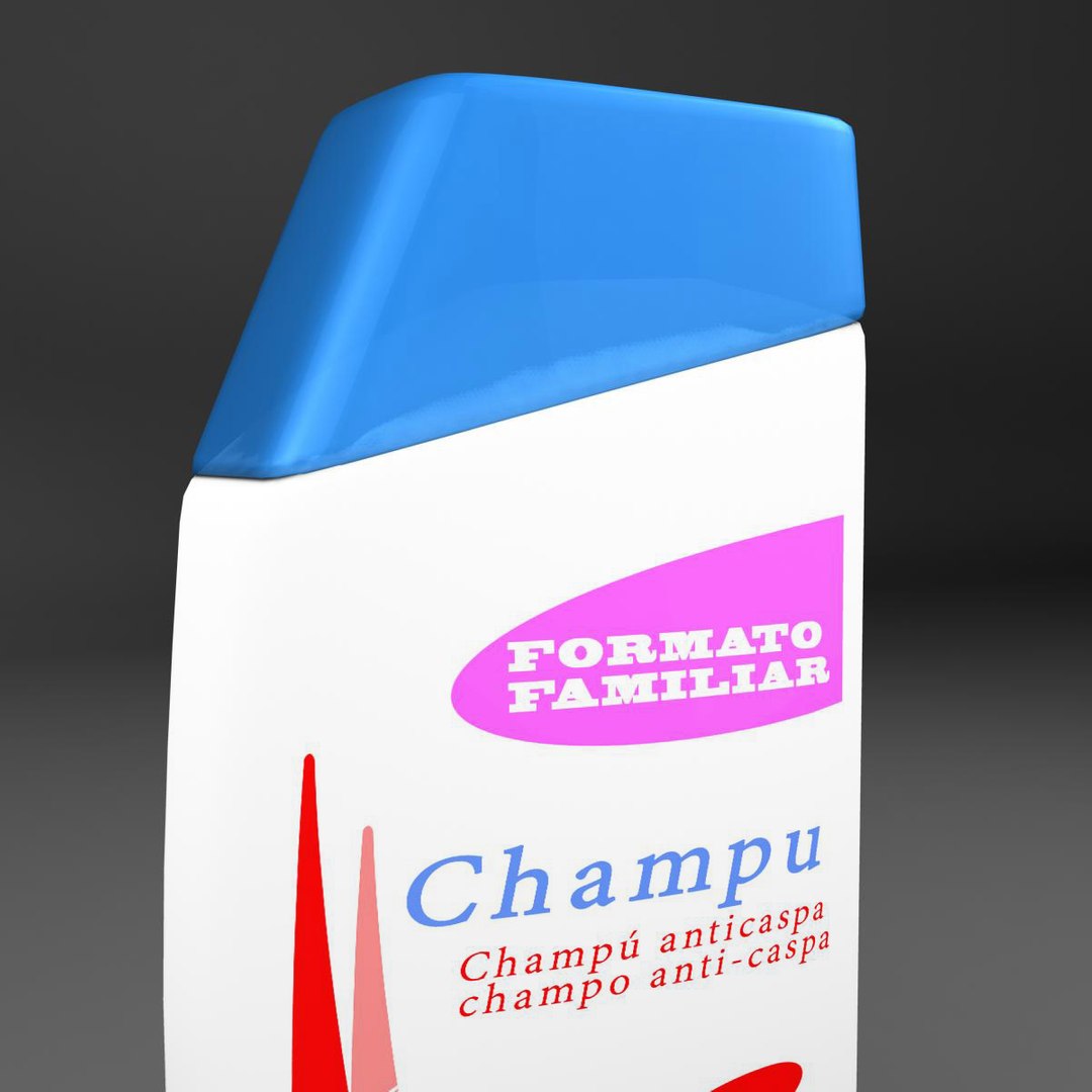 Shampoo 3d Model