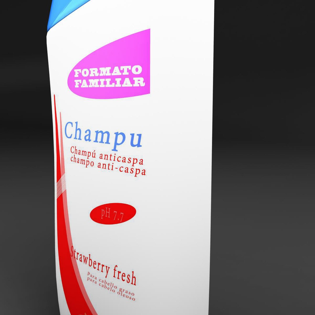 Shampoo 3d Model