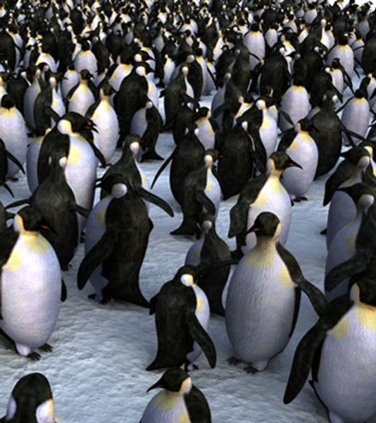 Animated Penguin 3D Models for Download | TurboSquid