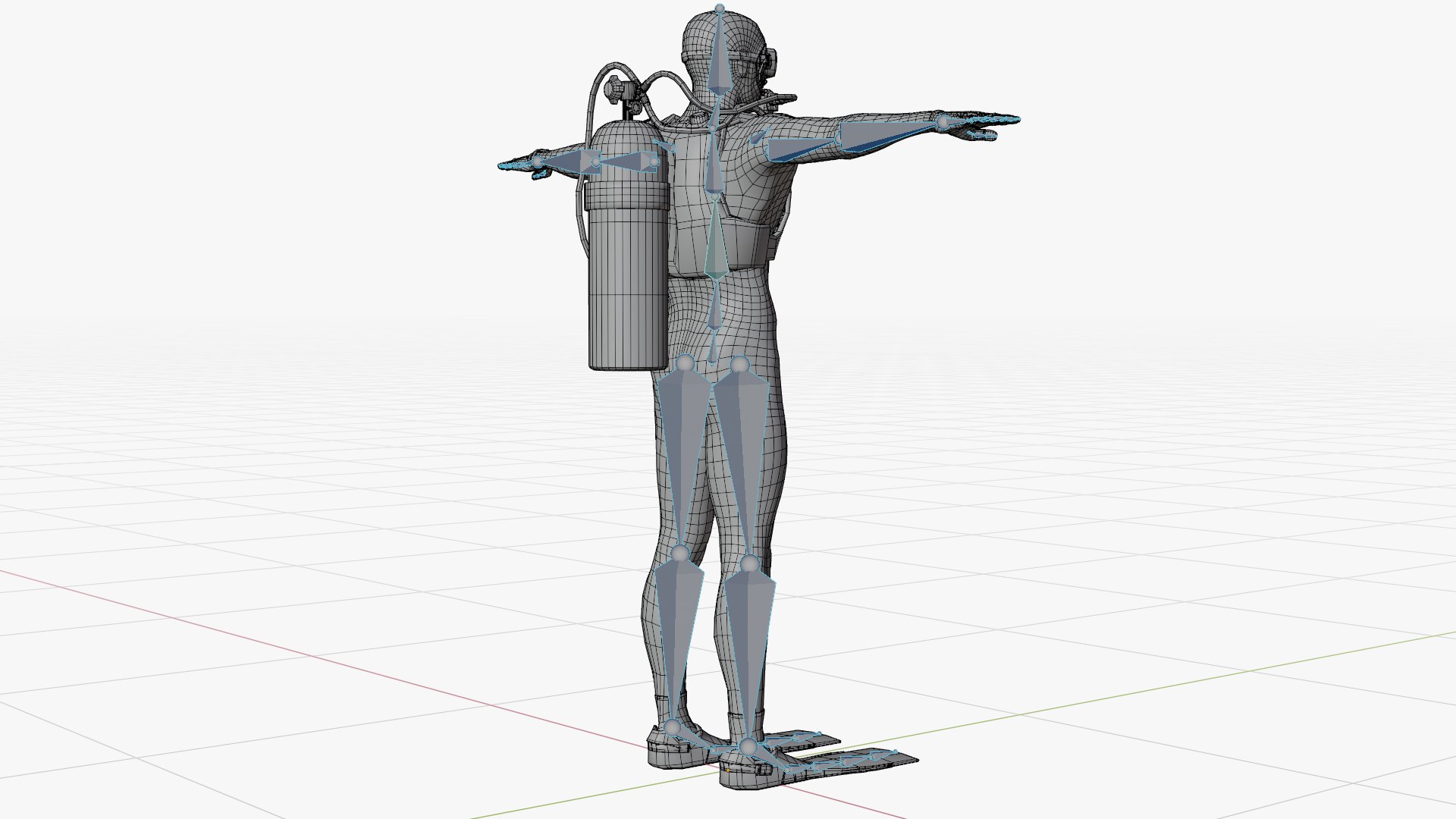 Scuba Diver - Diving Suit 3D model - TurboSquid 2053715