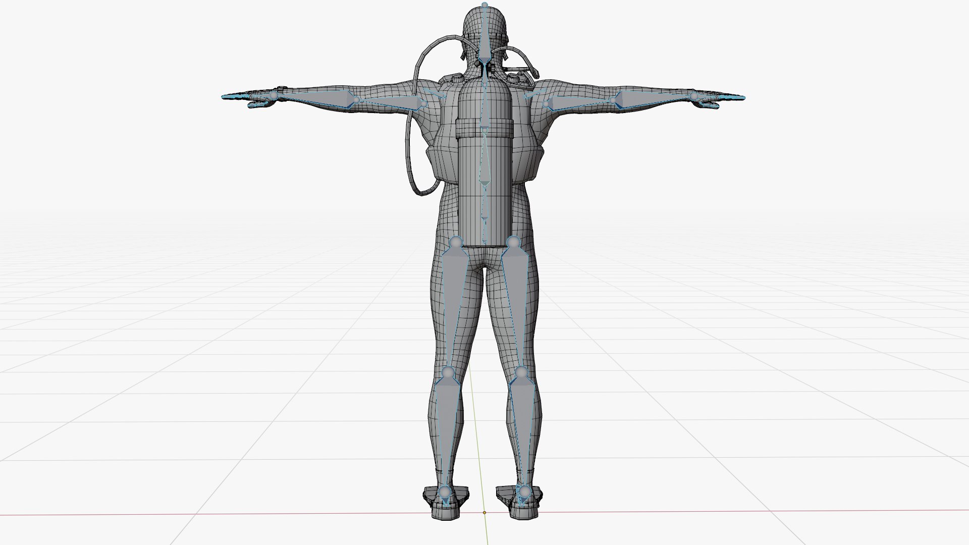 Scuba Diver - Diving Suit 3D model - TurboSquid 2053715