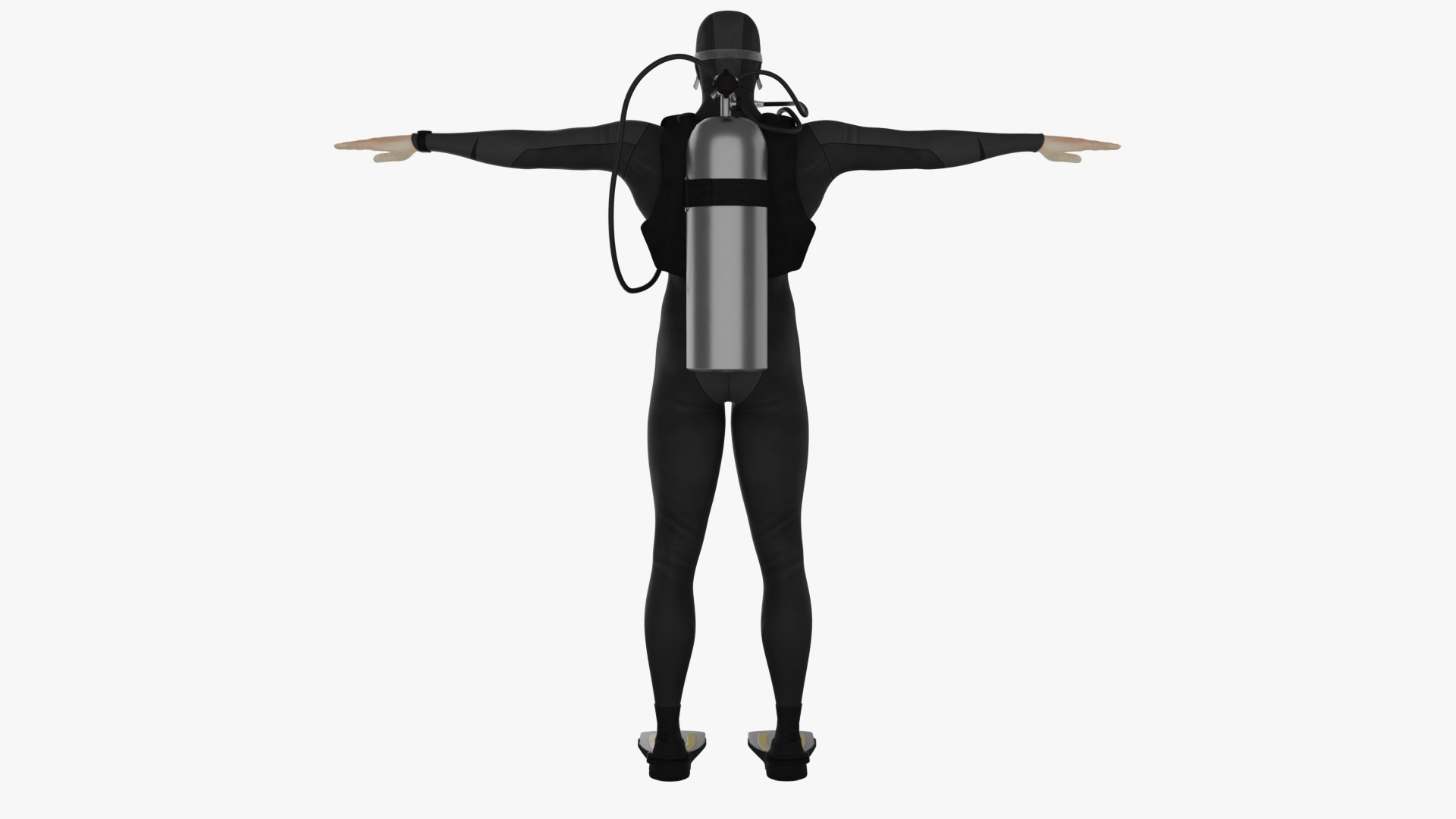 Scuba Diver - Diving Suit 3D model - TurboSquid 2053715