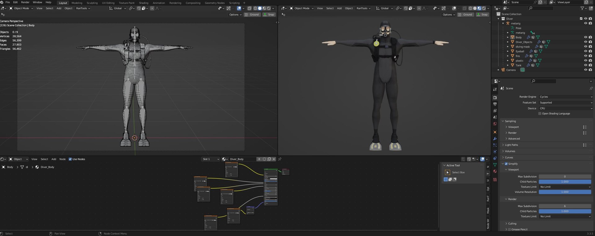 Scuba Diver - Diving Suit 3D model - TurboSquid 2053715
