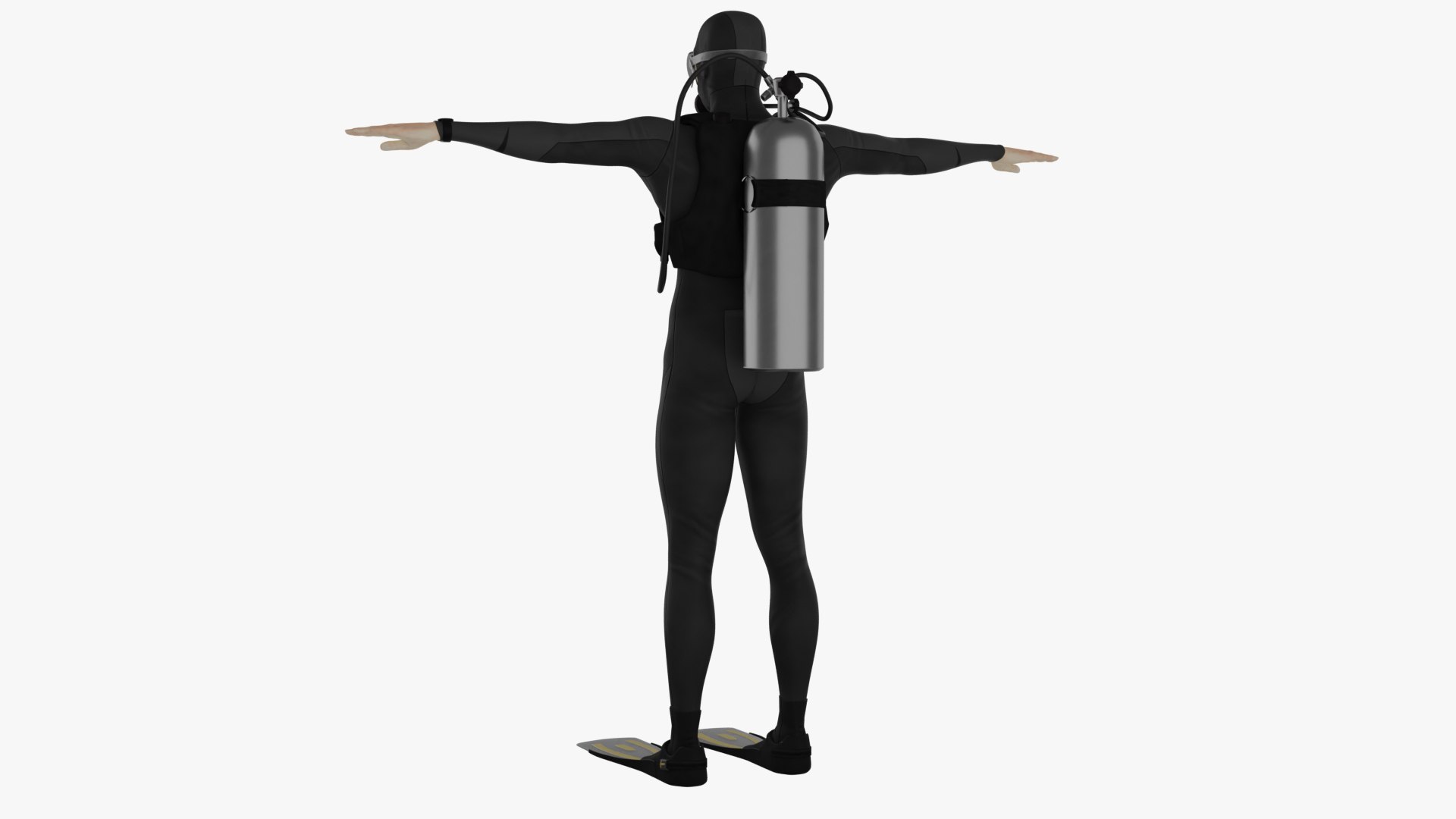 Scuba Diver - Diving Suit 3D model - TurboSquid 2053715