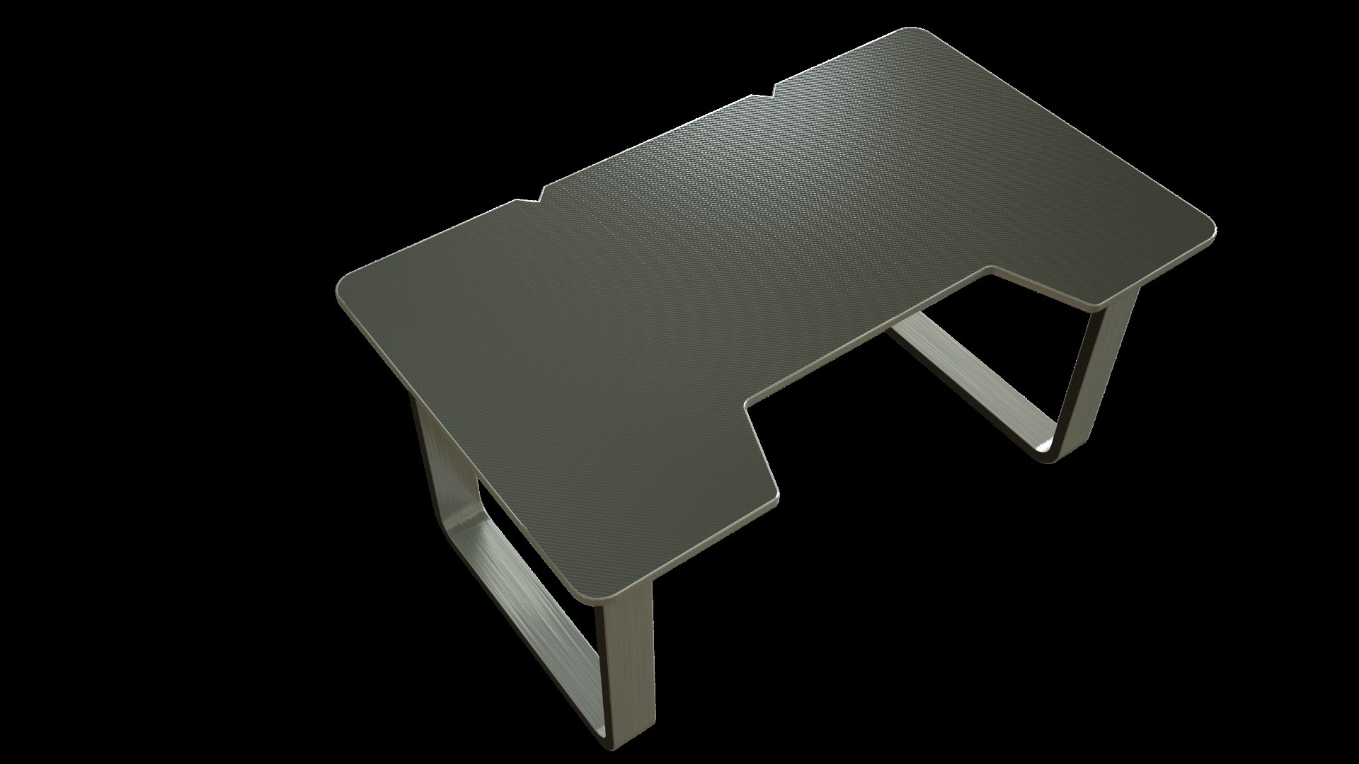 3D computer desk - TurboSquid 1712217