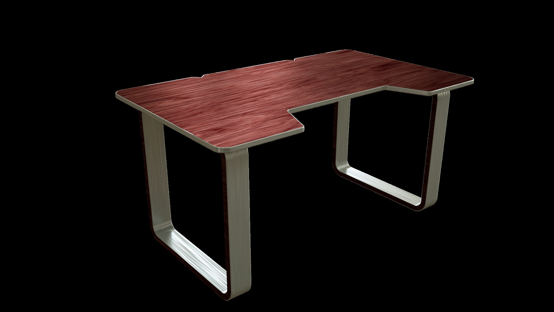 3D computer desk - TurboSquid 1712217