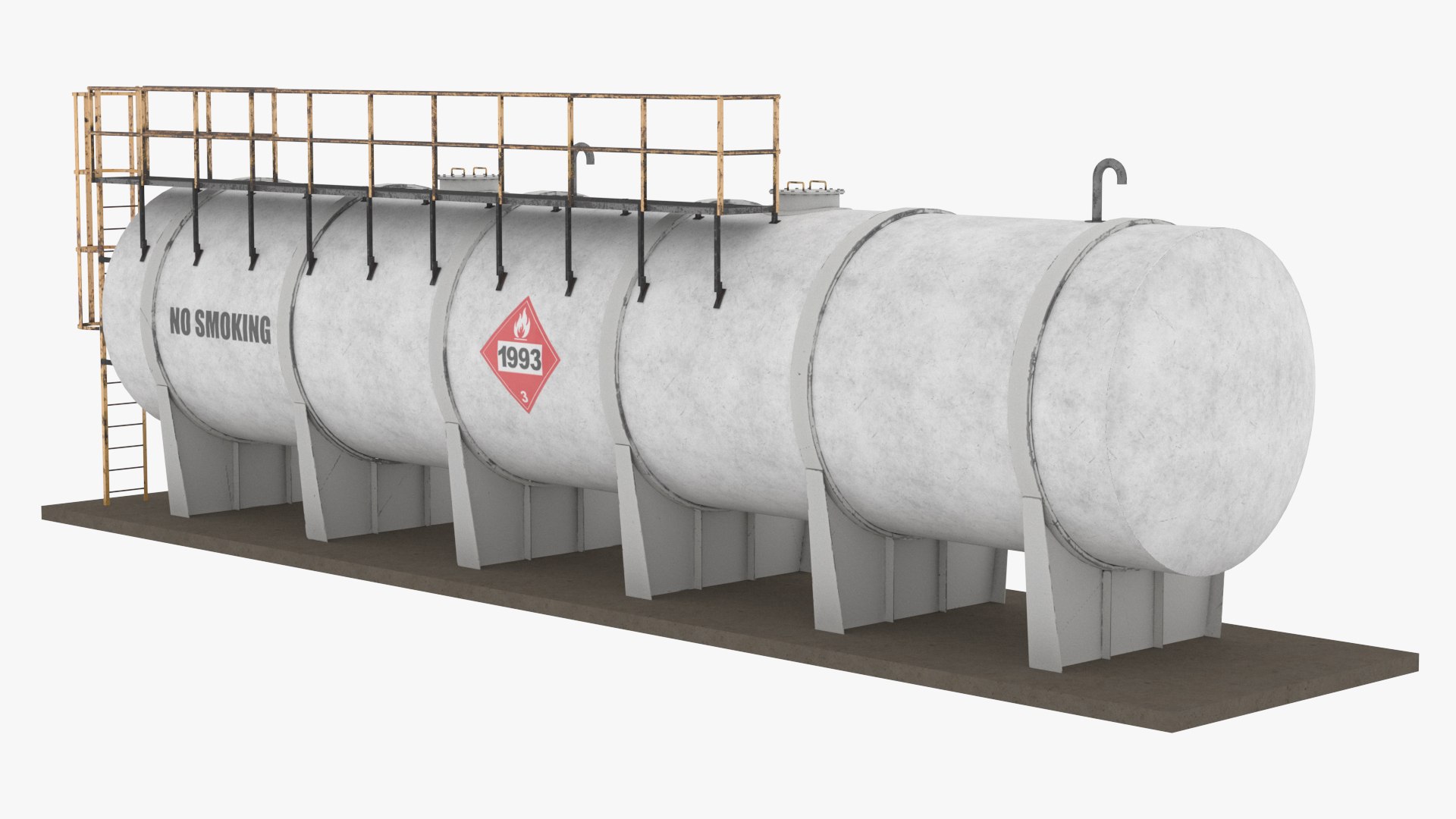 Fuel Tank 3D Model - TurboSquid 1505029