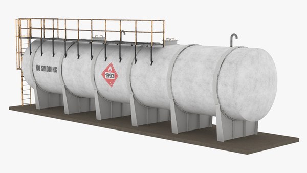 Fuel tank 3D model - TurboSquid 1505029