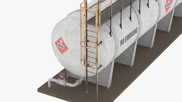 Fuel tank 3D model - TurboSquid 1505029