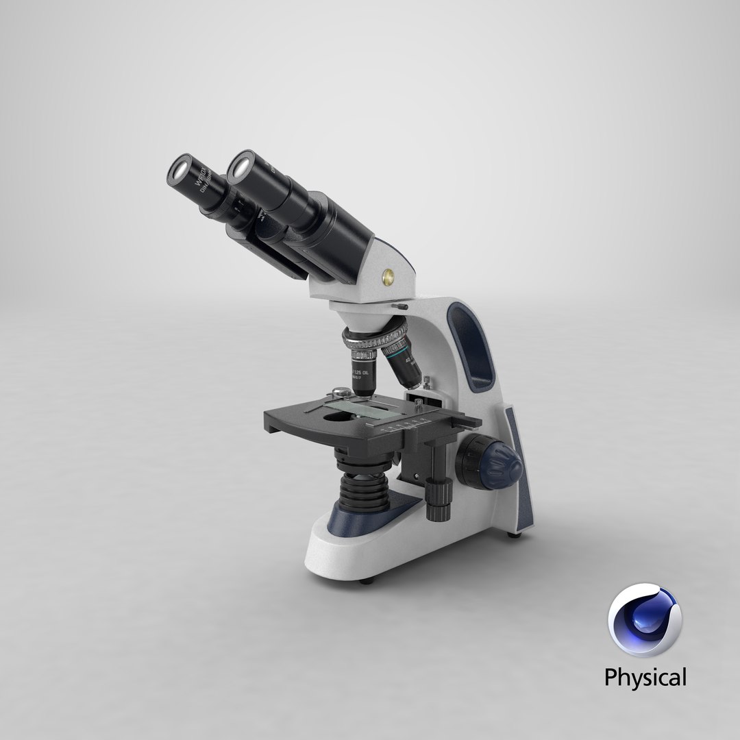 Lab microscope 3D model - TurboSquid 1626138