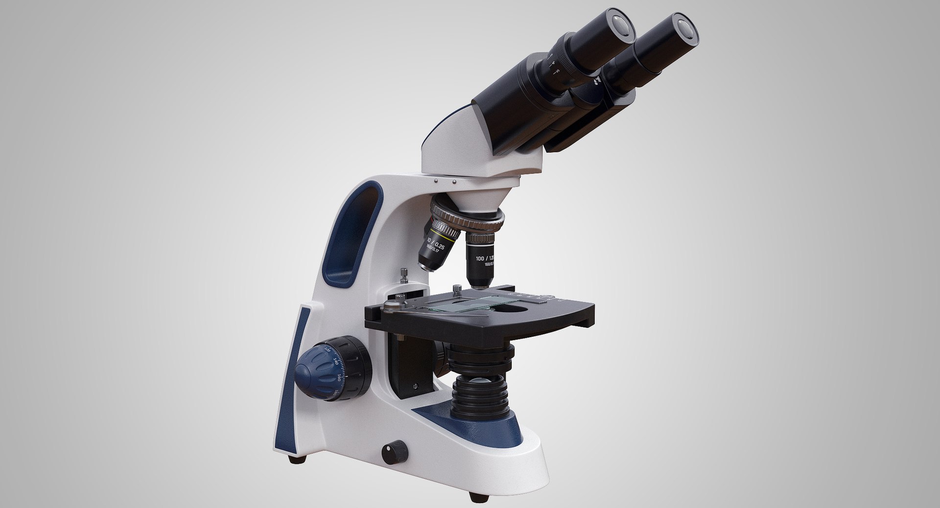 Lab microscope 3D model - TurboSquid 1626138