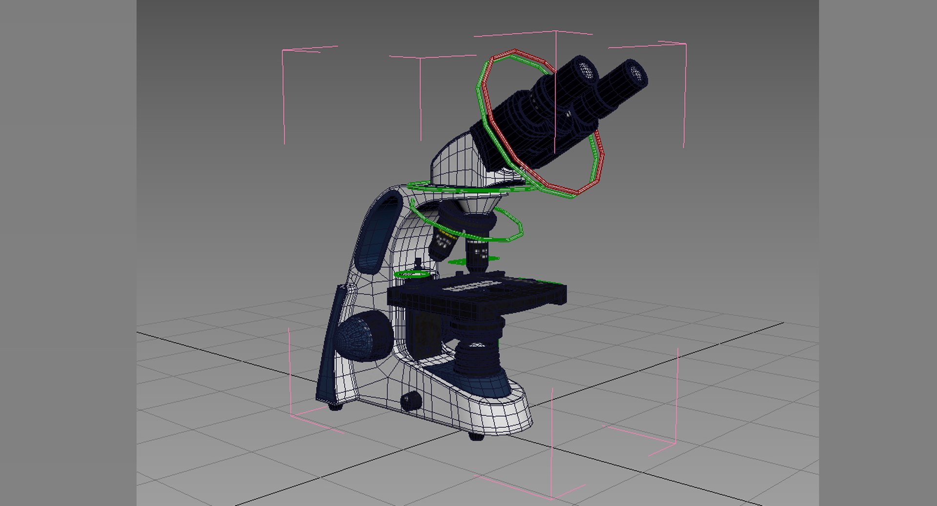 Lab microscope 3D model - TurboSquid 1626138