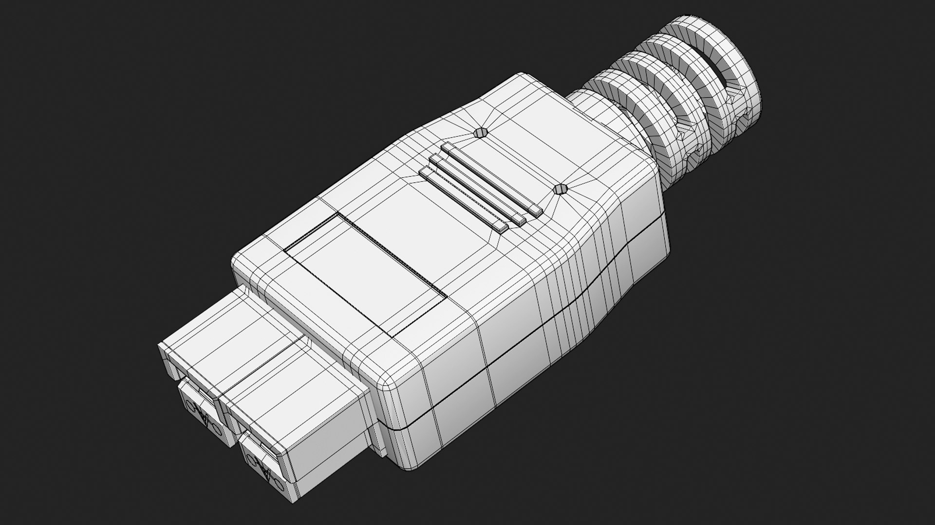 Anderson Solar Panel Connector Plug Model - TurboSquid 2349069