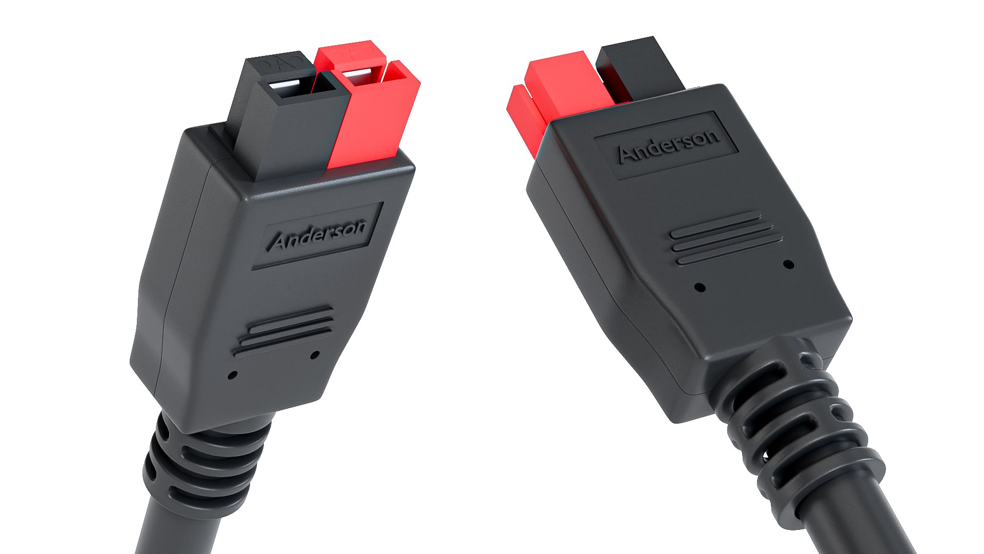 Anderson Solar Panel Connector Plug Model - TurboSquid 2349069