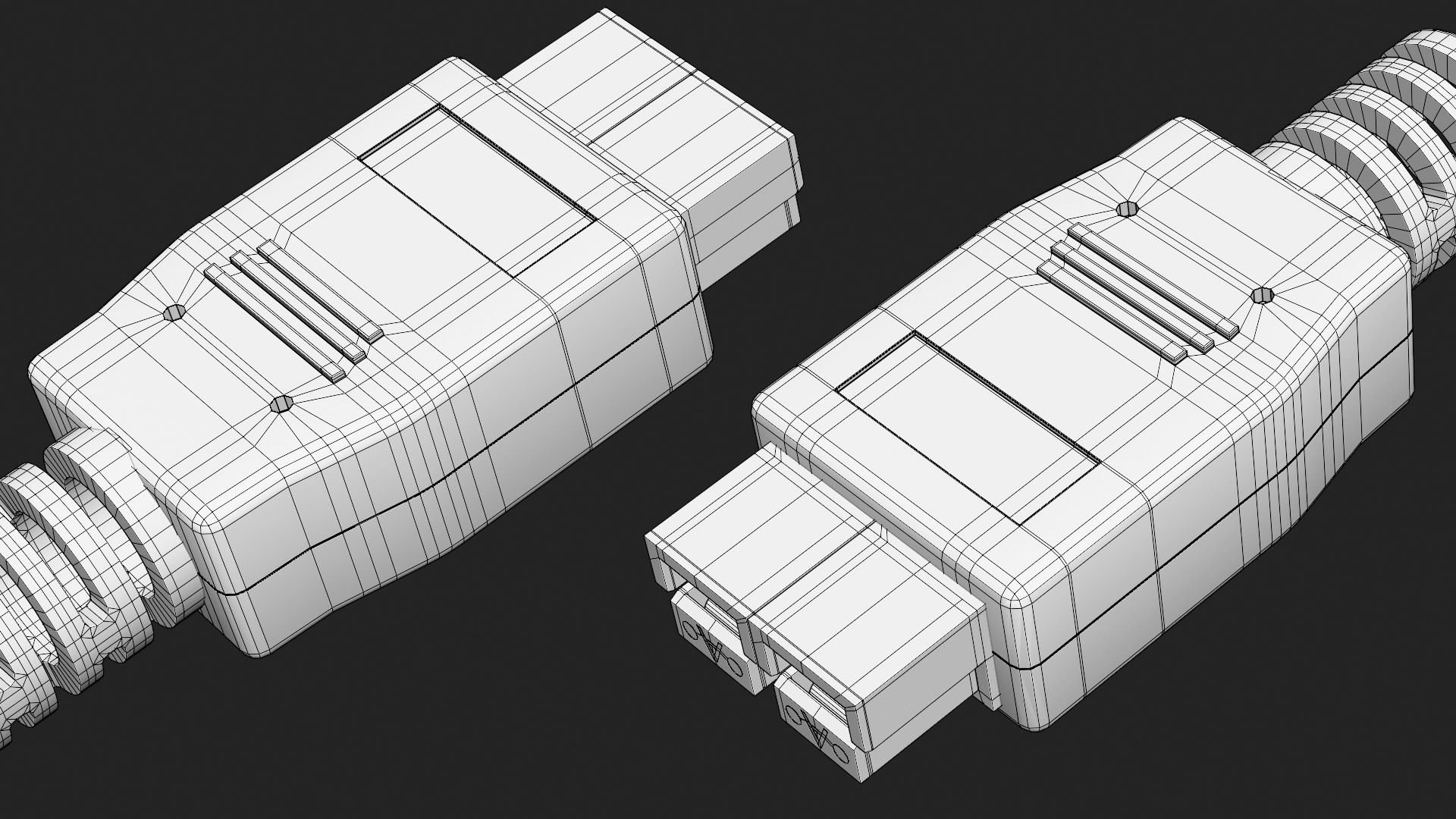 Anderson Solar Panel Connector Plug Model - TurboSquid 2349069