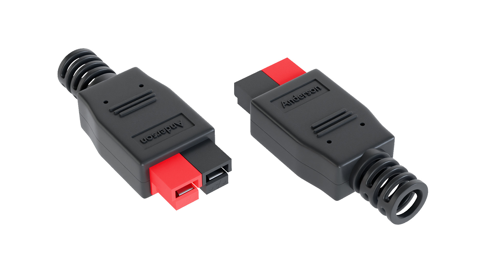 Anderson Solar Panel Connector Plug Model - TurboSquid 2349069