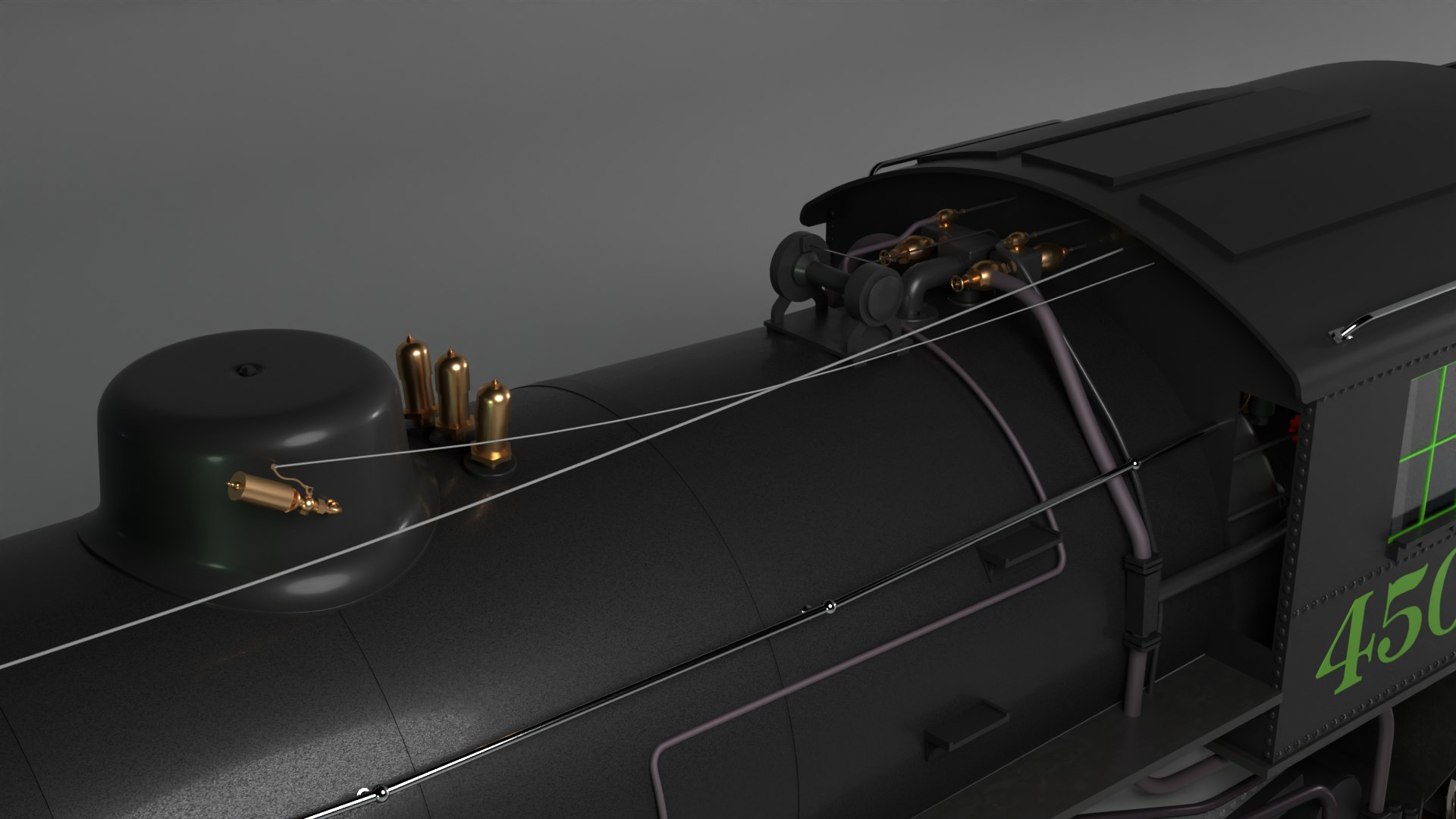 3D USRA Light Mikado Steam Locomotive Model - TurboSquid 1891904