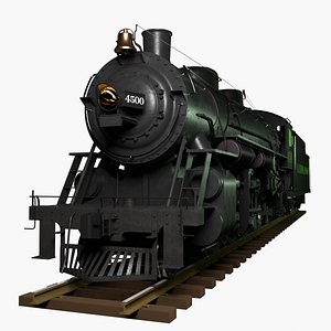 Steam Train 3D Models for Download | TurboSquid